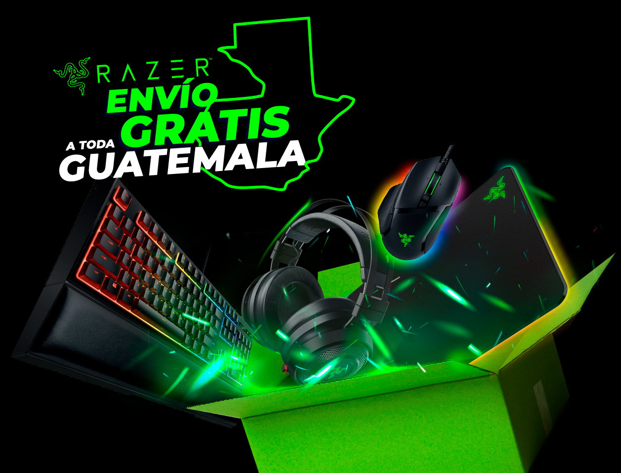 Razer Guatemala | Envío Gratis a todo el país | TERA Guatemala
