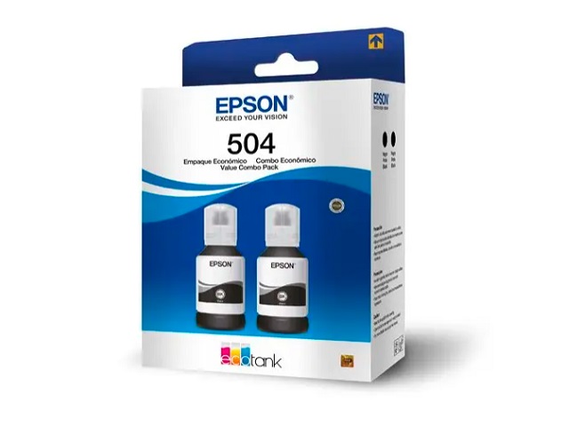 Epson - T504120-2 - Ink tank - Black - Pack L4160 L6161 L6 | TERA
