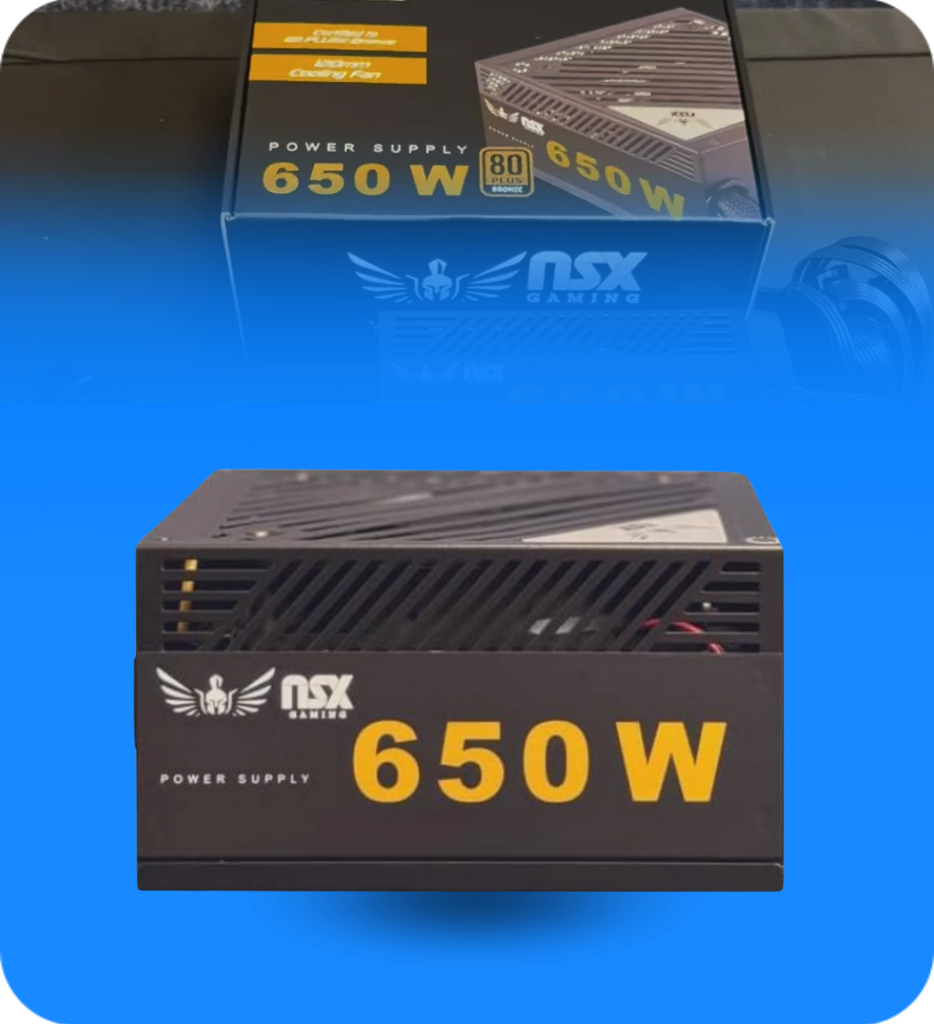 Fuente de Poder NSX PSU QBF-650-80P 650W Plus Bronce | TERA Guatemala