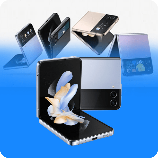 Celular Samsung Galaxy Z Flip 4 Color Azul | TERA