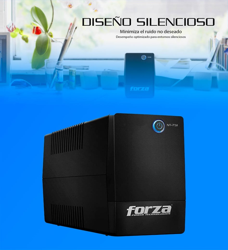 UPS Forza NT-751 750VA/375W 120V 6-NEMA RJ11 45-65Hz | Tera Guatemala