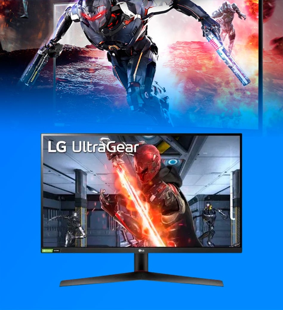 Monitor 27" LG 27GN600-B Ips 1920X1080 144Hz 1Ms Hdmi Dp Wide Negro | TERA
